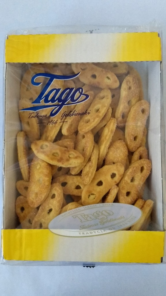 Ciastka Tago Francuskie Precle z masłem 500g - 12033331945 - oficjalne ...