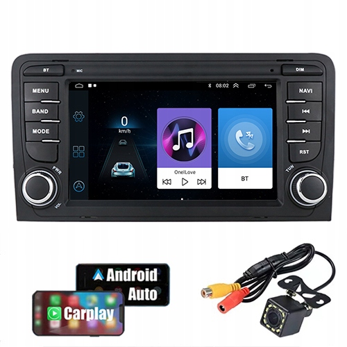 RADIO 2DIN ANDROID GPS WIFI AUDI A3 S3 RS3 8P 2/16 - 14093301103 - oficjalne archiwum Allegro