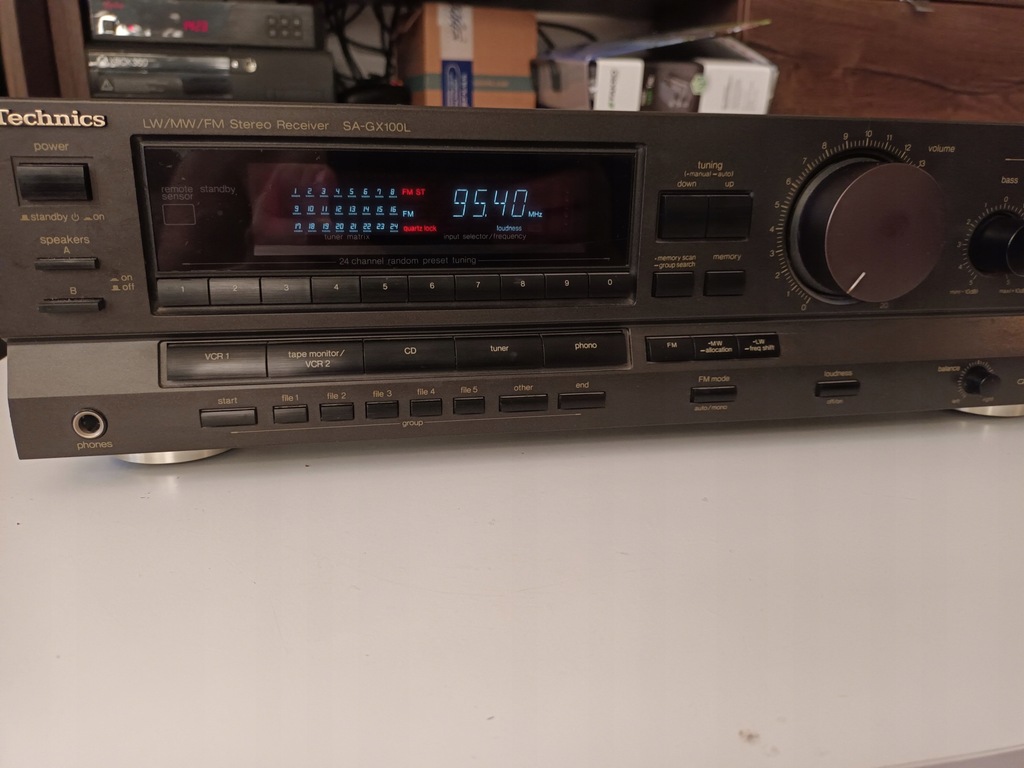 AMPLITUNER TECHNICS SA-GX 100L - 13006372773 - oficjalne archiwum Allegro
