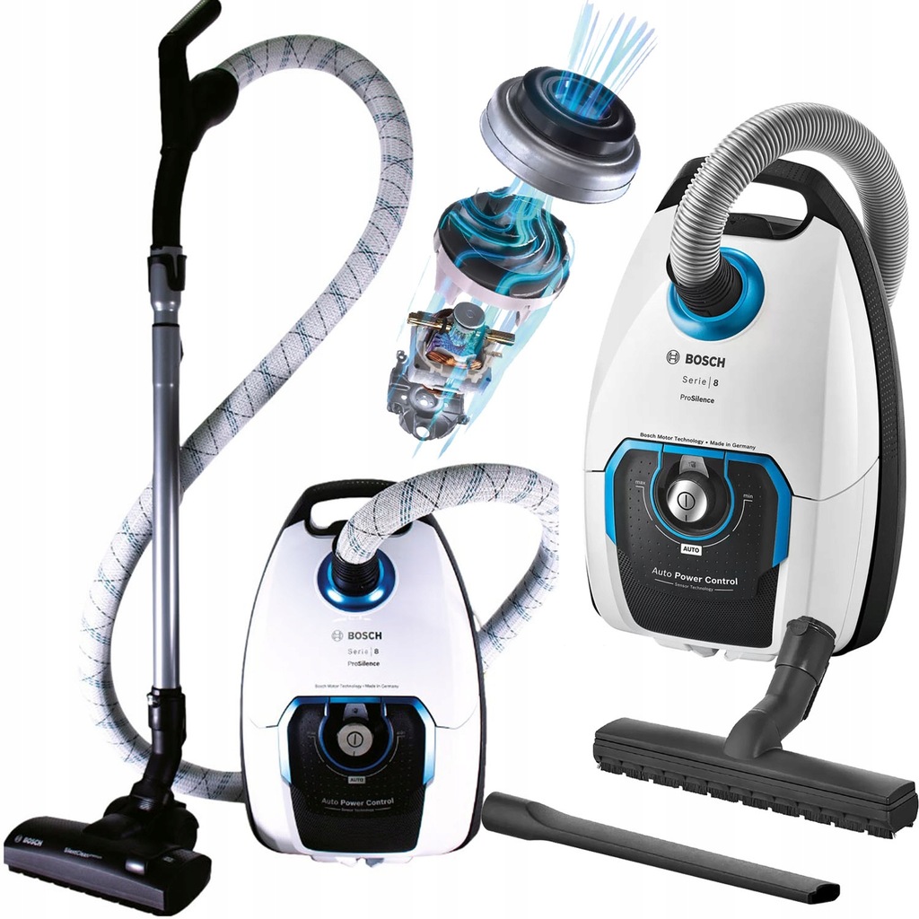 Bosch ProSilence BGL8SIL6 Odkurzacz HEPA - 12626824700 - oficjalne ...