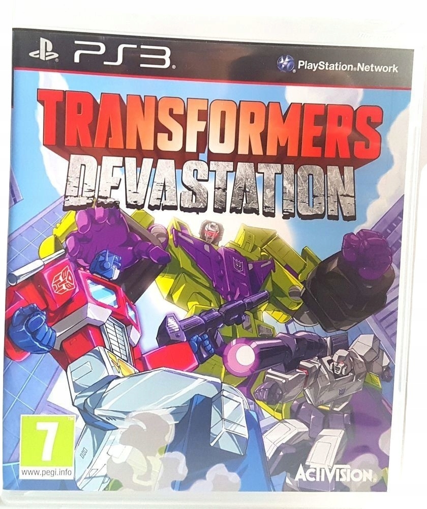 PS3 TRANSFORMERS DEVASTATION - NAJNOWSZA CZĘŚĆ - 11925503819 - oficjalne archiwum Allegro