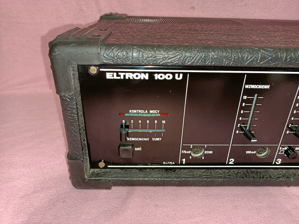 Wzmacniacz UNITRA Eltron 100U po regeneracji - 12690772390 - oficjalne ...
