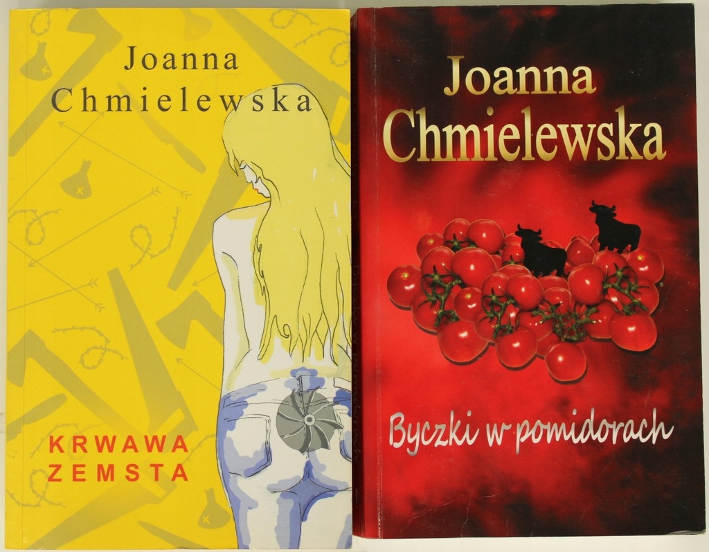 KRWAWA ZEMSTA BYCZKI W POMIDORACH Chmielewska - 12218356749 - oficjalne archiwum Allegro
