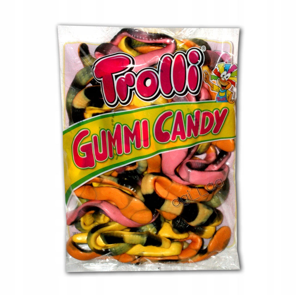 TROLLI MEGA DŁUGIE WĘŻE 1kg worek W SUPER CENIE!!! - 11239078592 ...