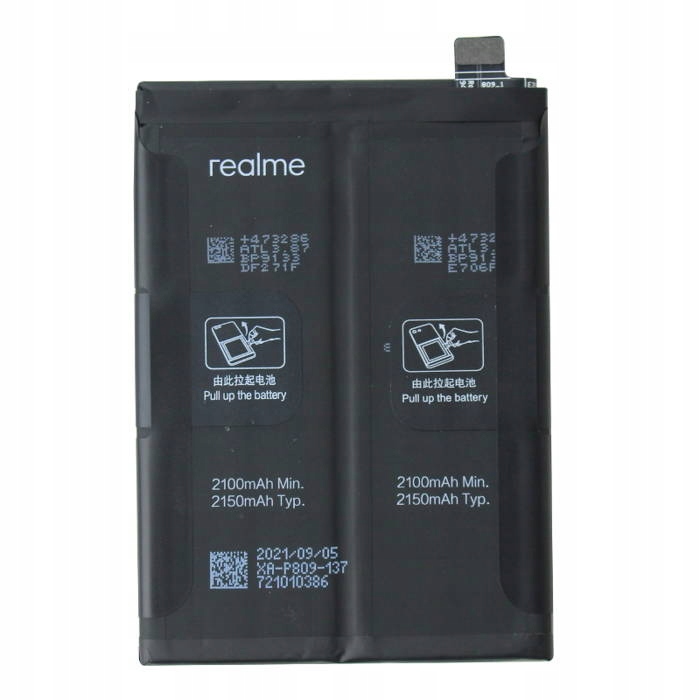 ORYGINALNA BATERIA Realme GT Master BLP809 RMX3363 - 12839329839 ...