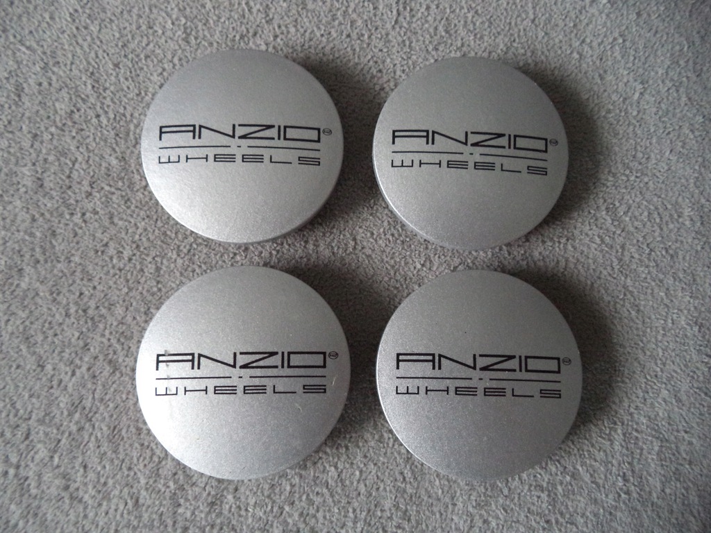 Dekielki zaślepki kapsle felgi ANZIO WHEELS N23 - 12381262183 ...