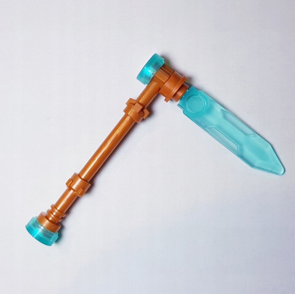 LEGO 23860 + 92690 Broń Miecz Kosa Ninjago Zane N - 14420232847 ...