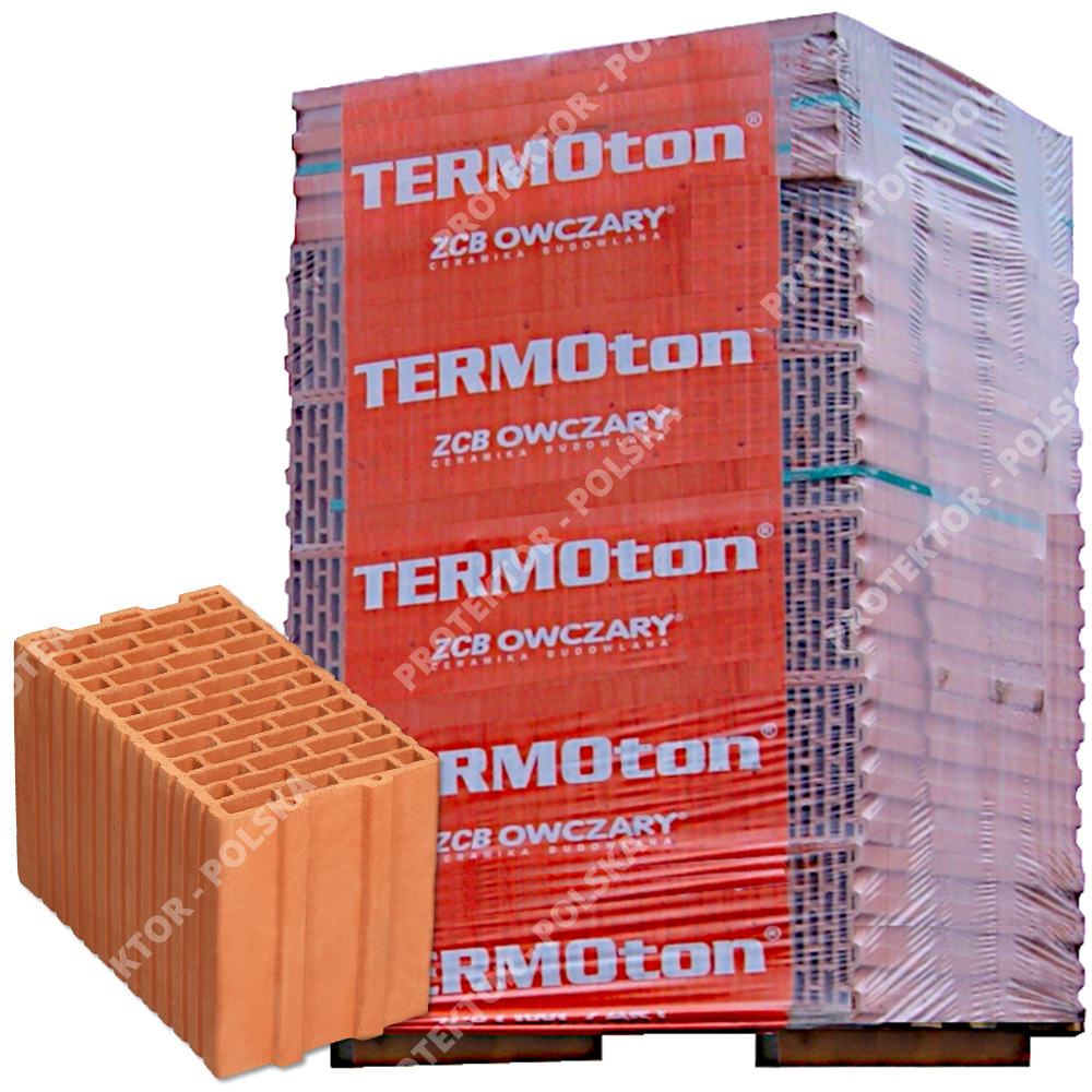 TERMOTON 18,8cm cegła ceramiczna pustak max roben - 10132746075 ...