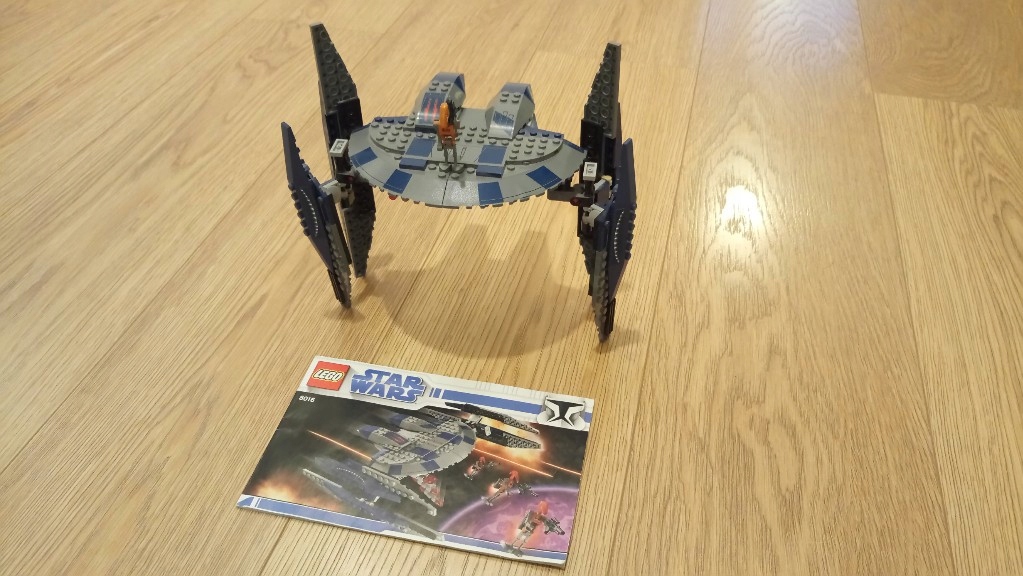 LEGO STAR WARS Hyena Droid Bomber 8016 kompletny - 7757208432 ...