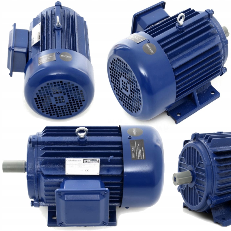 SILNIK ELEKTRYCZNY 5,5KW 380V 2850rpm SOLIDNY - 13018873424 - oficjalne archiwum Allegro