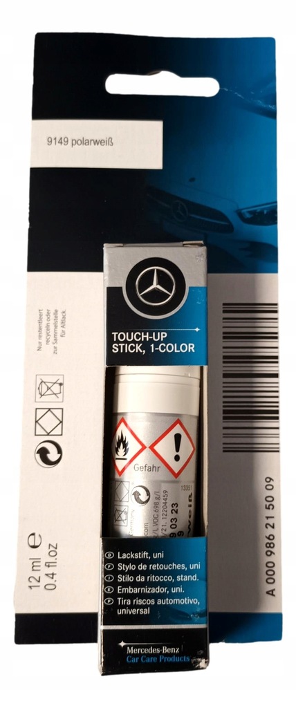 Mercedes Zaprawka lakier Polar White 9149/149 - 13421007237 - oficjalne ...