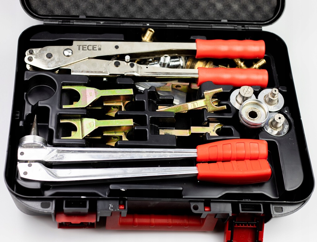 Zaciskarka + kalibrator do rur pex TECE TECEFLEX - 13140984320 - oficjalne archiwum Allegro