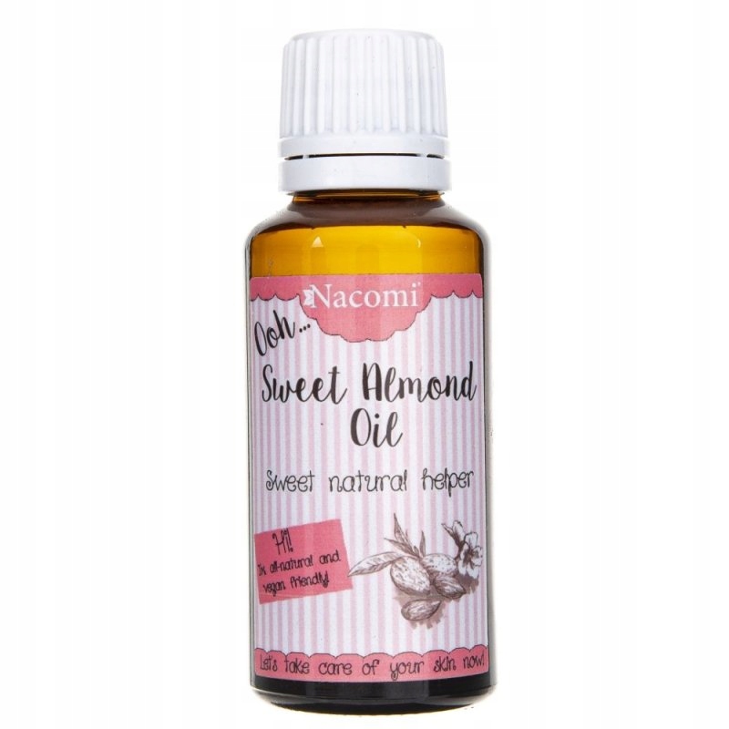 NACOMI OLEJ SŁODKIE MIGDAŁY BRAK JĘDRNOŚCI 30 ML - 8677309566 - oficjalne archiwum Allegro