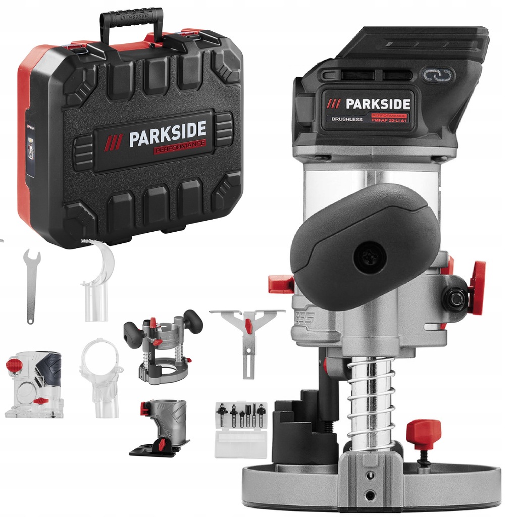 PARKSIDE PERFORMANCE Akumulatorowa frezarka wielofunkcyjna 3w1 PMFAP ...