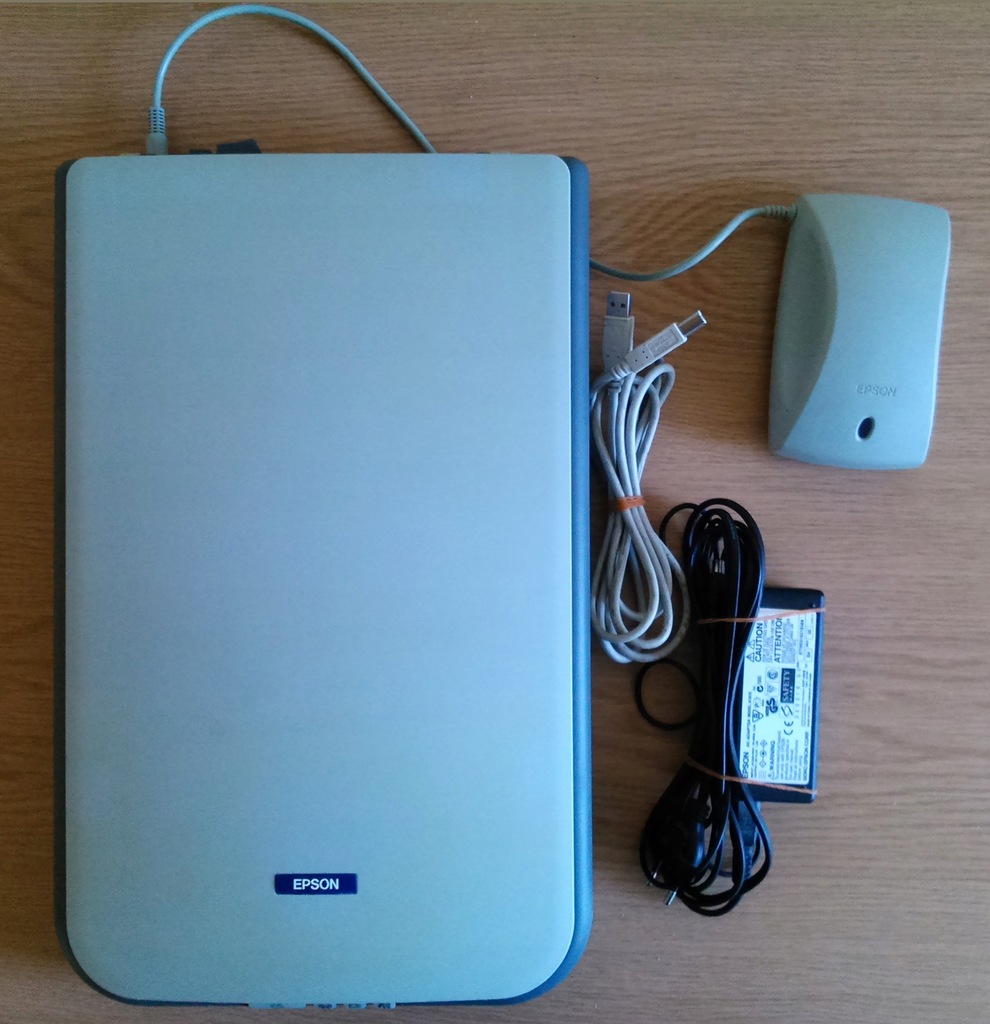 Skaner Epson PERFECTION 1260 A4 wraz przystawką. - 13683326955 ...