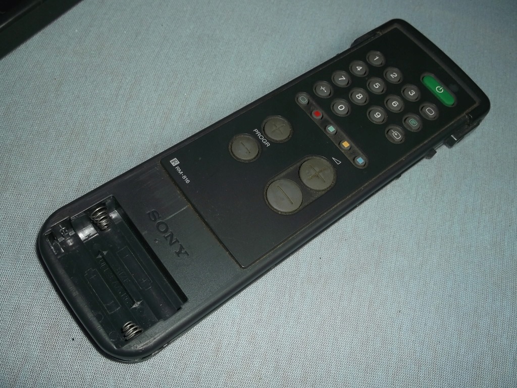 Pilot Sony RM-816 Pilot sony dwustronny -kompletny - 12334510966 - oficjalne archiwum Allegro