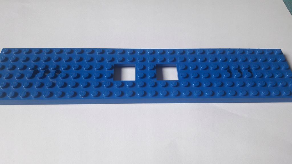 LEGO Płytka podłoga wagonu 6x28 92339 niebieska - 11689162324 ...