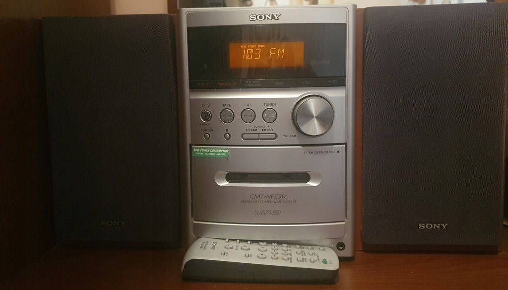 WIEŻA SONY MODEL. HCD-NEZ50 - 12368211109 - oficjalne archiwum Allegro