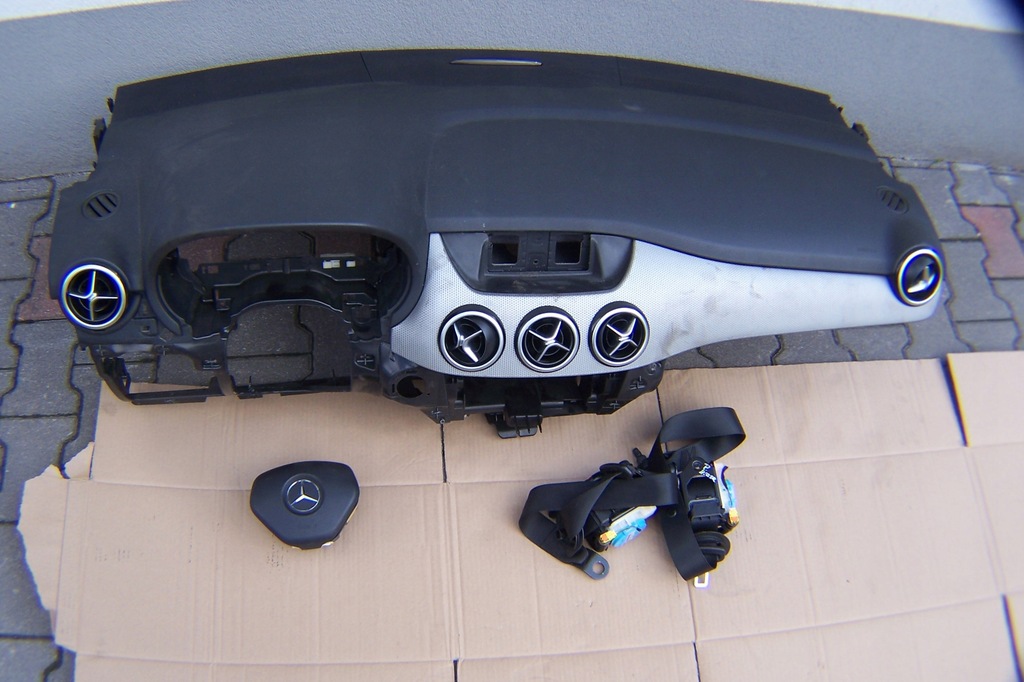 MERCEDES B W246 A246 KONSOLA PODUSZKI ORYGINAŁ - 8111434286 - oficjalne ...