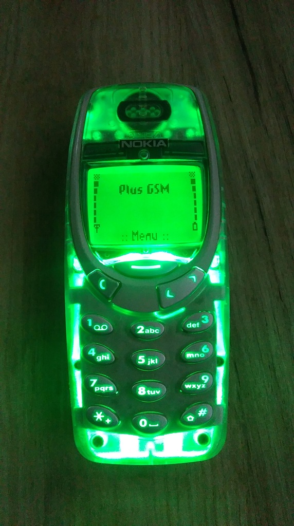 TUNINGOWANA NOKIA 3310 GREEN LED PL BEZ SIMA ! - 13680510335 ...