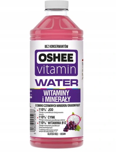 Oshee Vitamin Winogron Dragonfruit 1,1L - 11389364730 - oficjalne ...