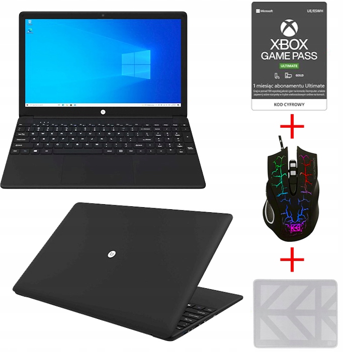 LAPTOP TECHBITE 15,6''128GB WIN10PRO GAMEPASS MYSZ - 12521141137 ...