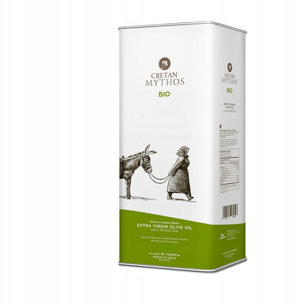 Oliwa Cretan Mythos 5 litrów BIO - 13951752134 - oficjalne archiwum Allegro