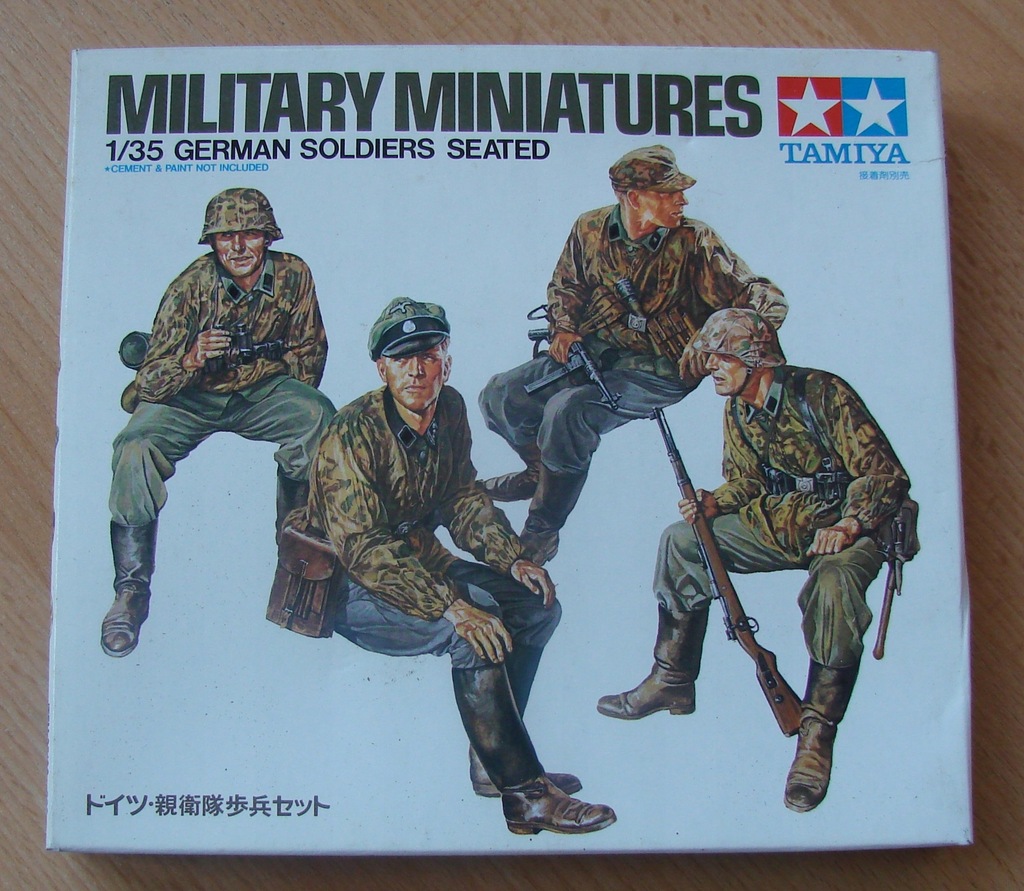 ZESTAW FIGUREK TAMIYA 35109 1/35 - 12767680869 - oficjalne archiwum Allegro