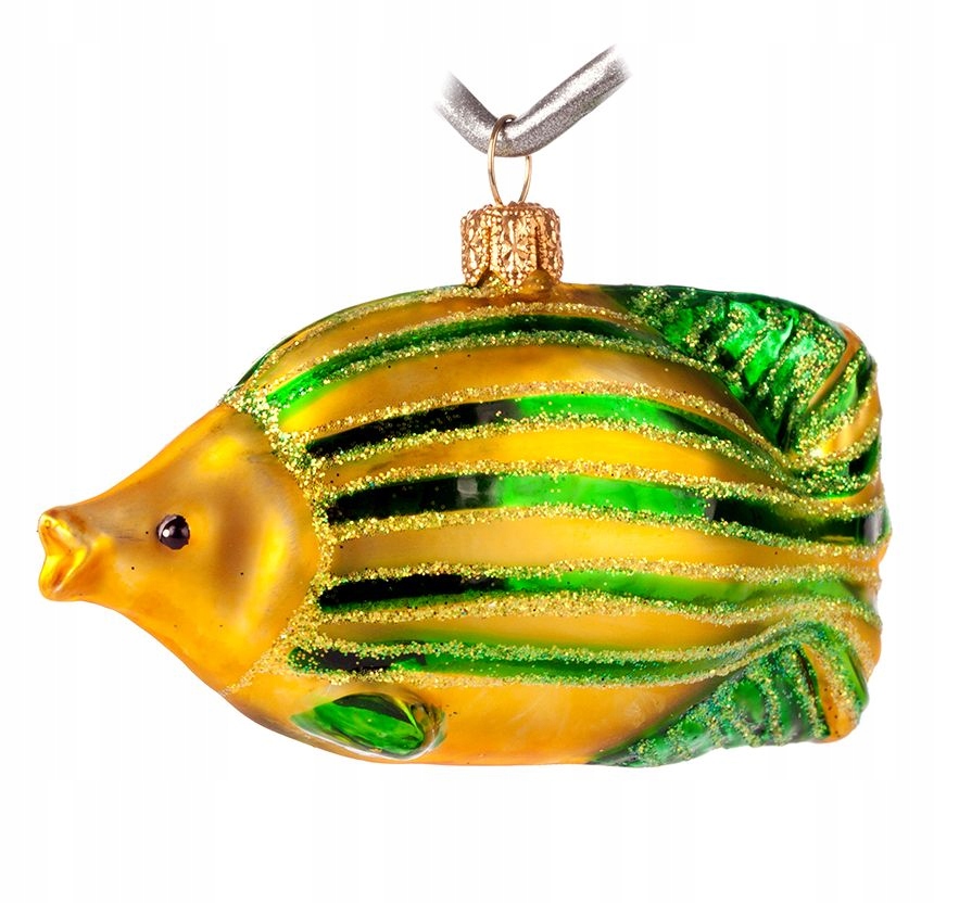 Bombka szklana figurka ryba tropikalna podłużna - 12640471882 ...