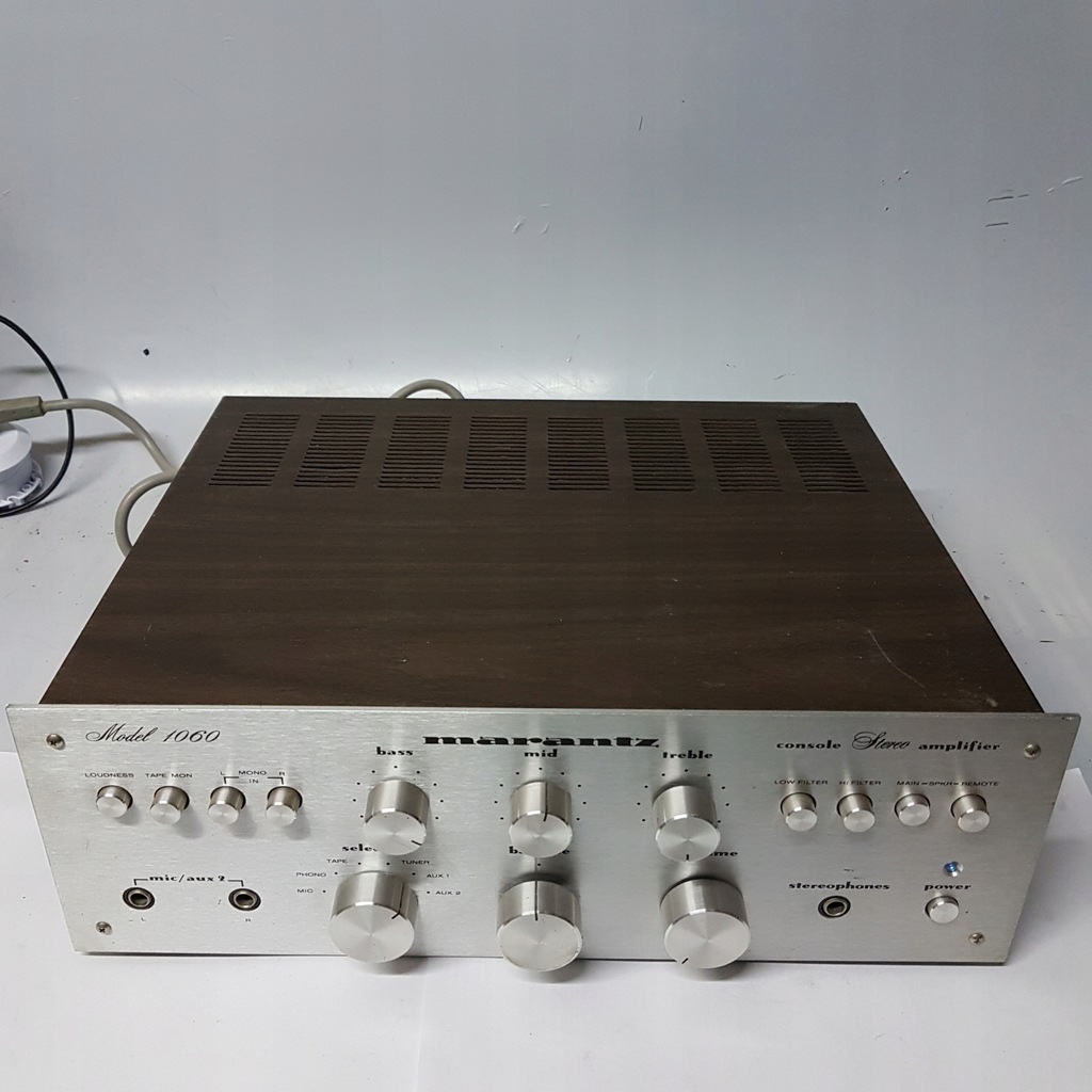 MARANTZ Model 1060 wzmacniacz Hi-End 1971r. - 13083273804 - oficjalne ...