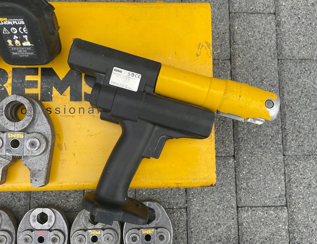 Zaciskarka do rur Rems Mini Press ACC miedź PEX - 12501985242 ...