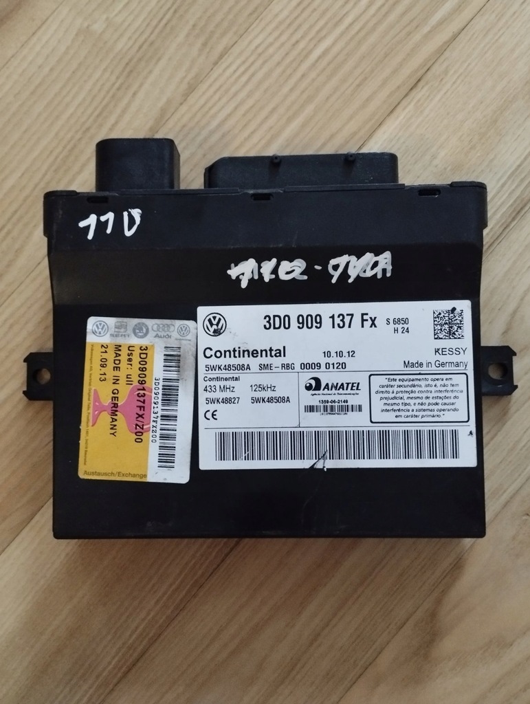 MODUL KESSY VW PORSCHE 3D0909137FX - 13068779825 - oficjalne archiwum ...
