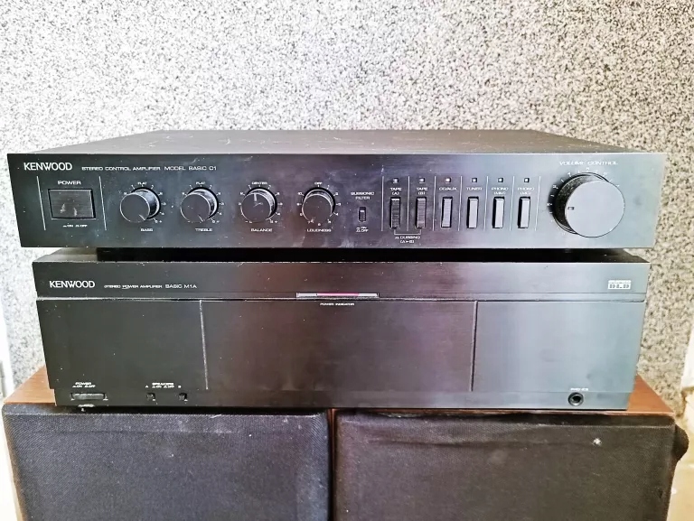 KENWOOD BASIC C1, BASIC M1A KOLUMNY ARCUS TS 450 - 12316499186 - oficjalne archiwum Allegro