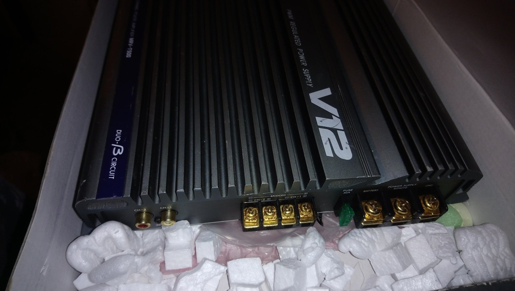 WZMACNIACZ ALPINE MRV-T500 SERIA V12! 2x75W/1x200W - 7129106470 - oficjalne archiwum Allegro