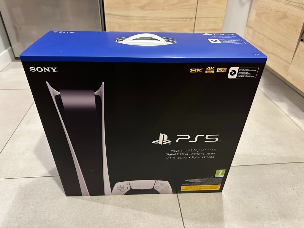 Konsola Sony PlayStation 5 PS5 Digital Edition - 12917181667 - oficjalne archiwum Allegro
