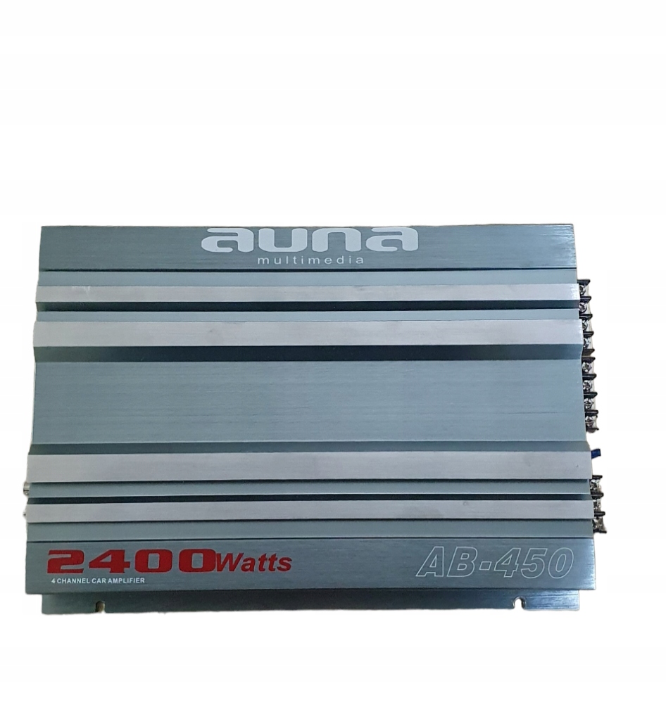 Wzmacniacz samochodowy 4-kanałowy Auna AB-450 360W - 12766512530 - oficjalne archiwum Allegro