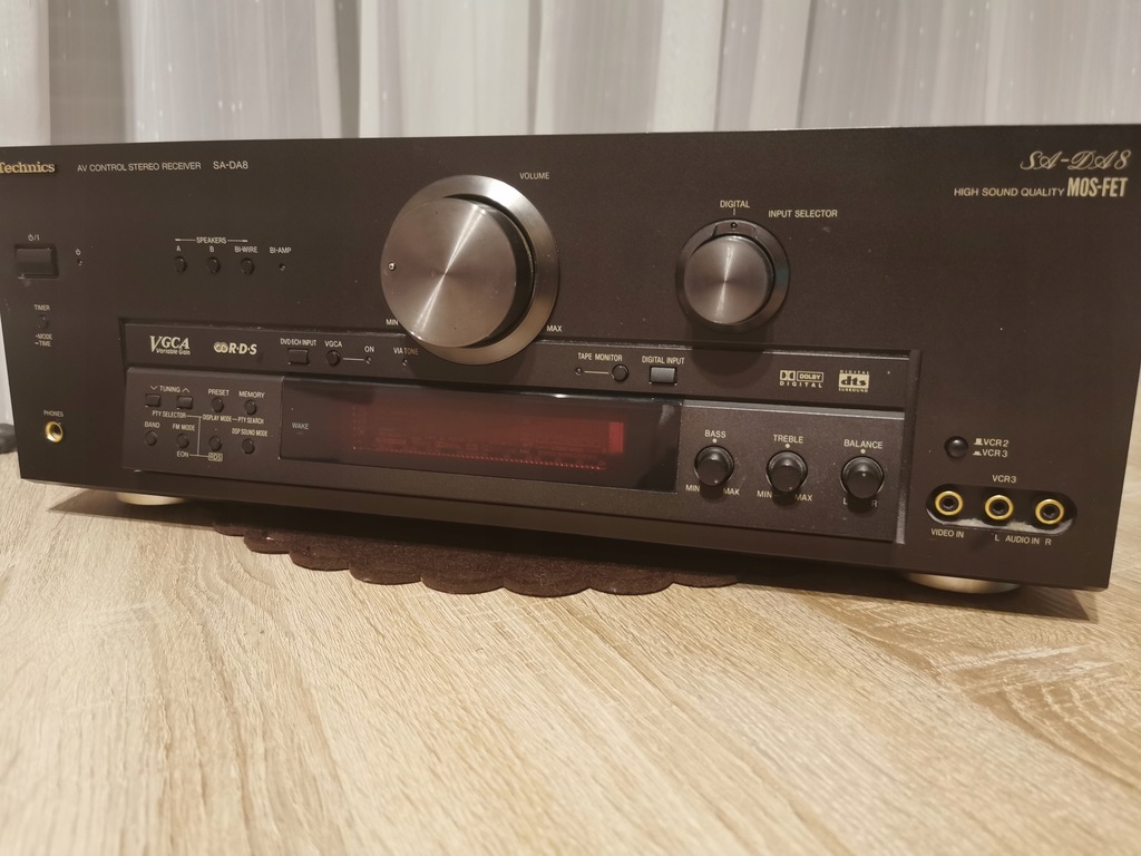 Amplituner 5.1 Technics SA-DA8 Moc 5x100W Digital - 13042056641 ...