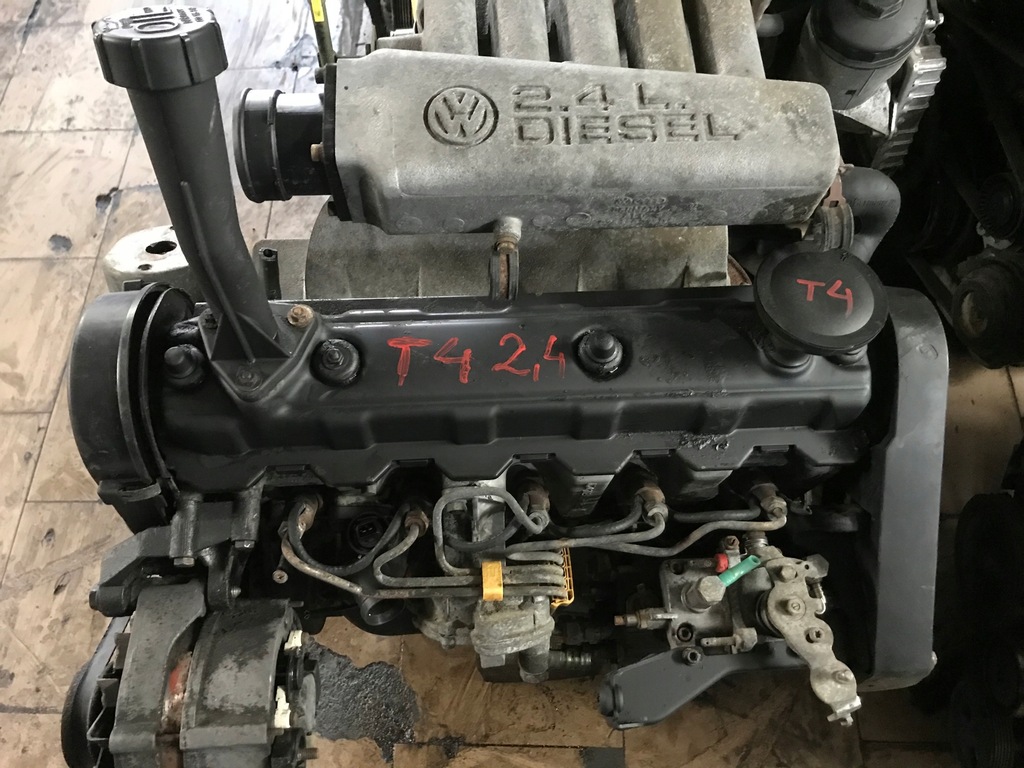 SILNIK KOMPLETNY VW TRANSPORTER T4 AAB 2.4 D 2,4D - 10496611529 - oficjalne archiwum Allegro