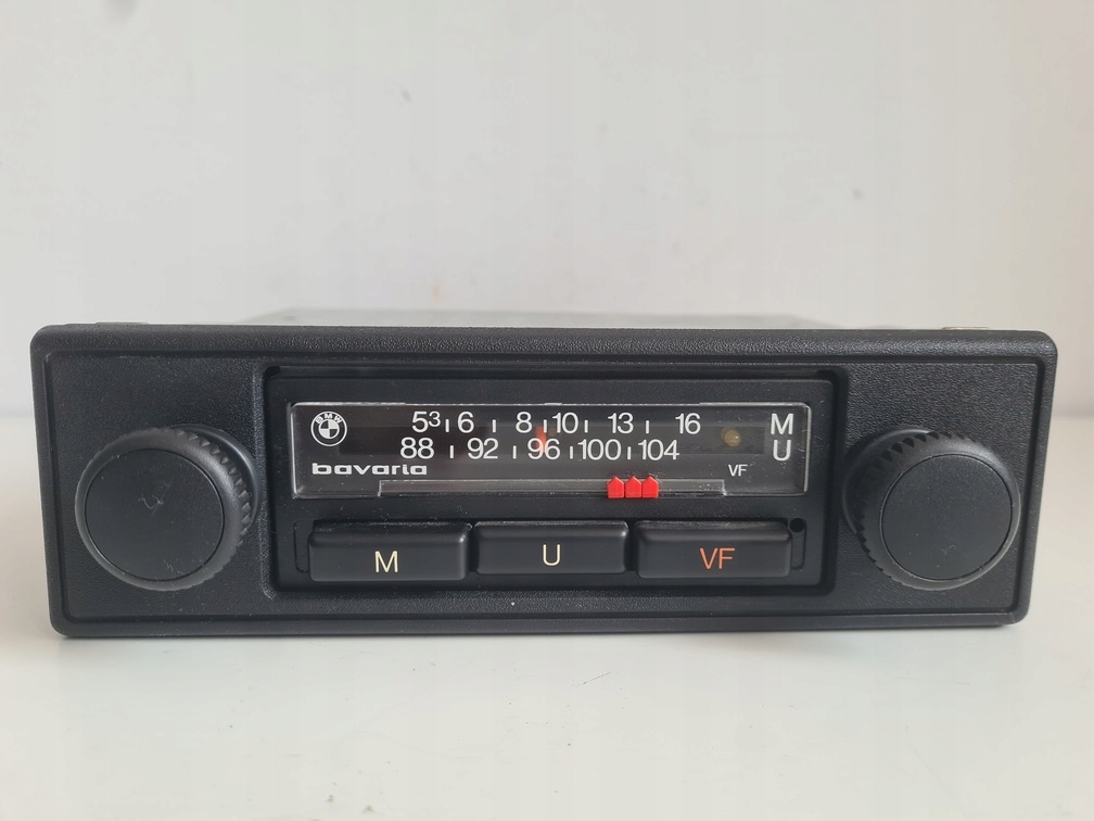 RADIO BMW Bavaria e21 e28 e23 e24 e30 e34 JAK NOWA !!! - 15982688994 - oficjalne archiwum Allegro