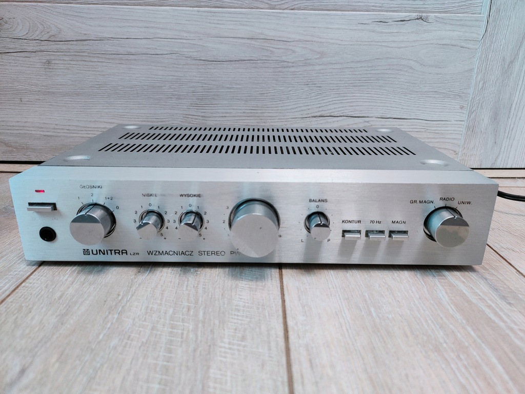 wzmacniacz UNITRA PW 8010 srebrny - 13021979915 - oficjalne archiwum ...