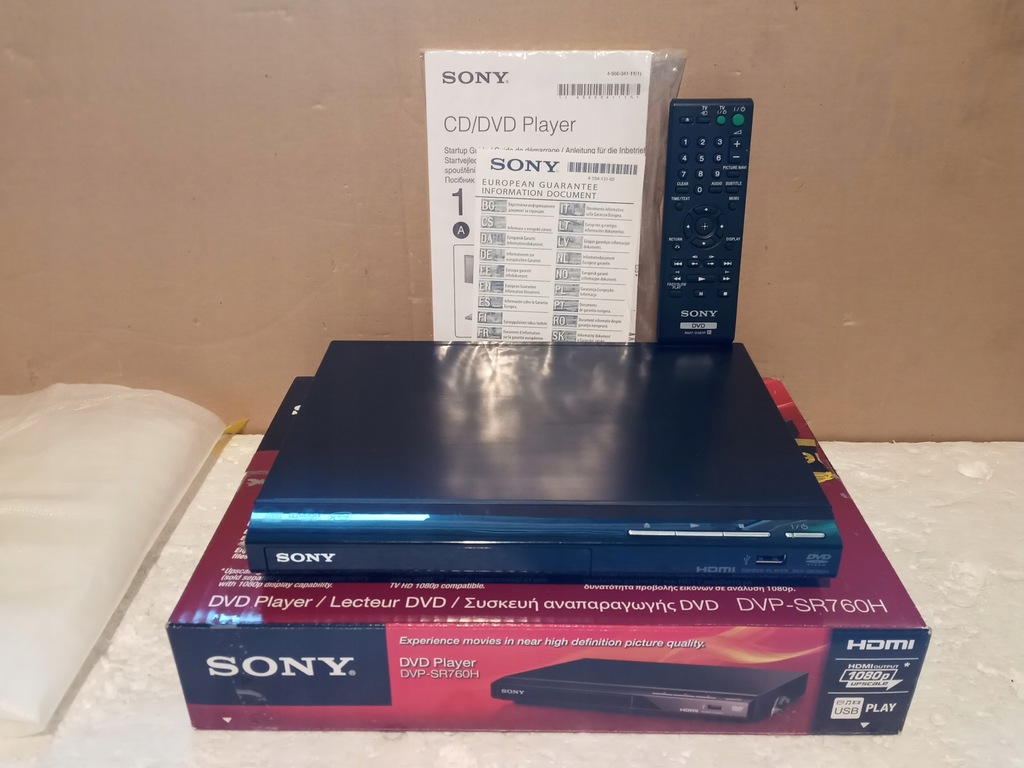 SONY DVP-SR760H - 12857033199 - oficjalne archiwum Allegro