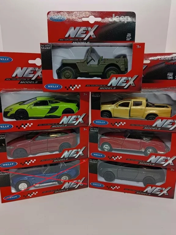 AUTKA WELLY NEX MODELS SERIE S MIX DO WYBORU ! - 12767097797 ...