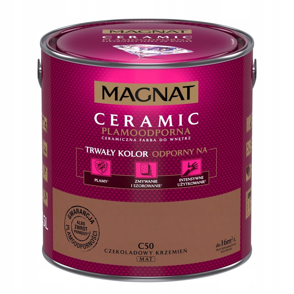 MAGNAT Ceramic 5L C50 Czekoladowy Krzemień - 8584955984 - oficjalne ...