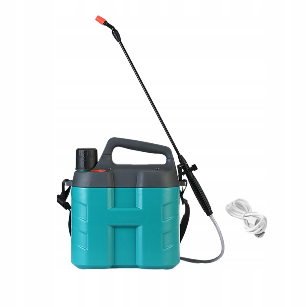 8L Cordless Electric Garden Pump Sprayers for Bathroom Blue Red Nozzle ...