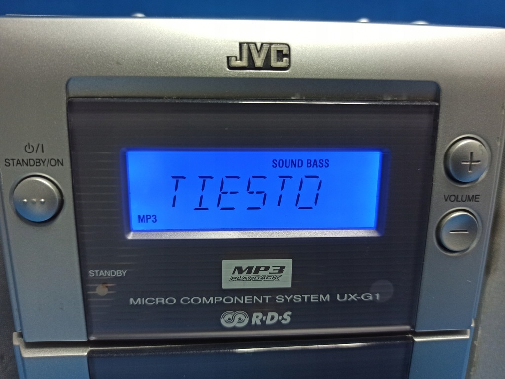 Wieża JVC UX-G1 / CD/ MP3 / TAPE / RDS / FM - 9501104947 - oficjalne archiwum Allegro