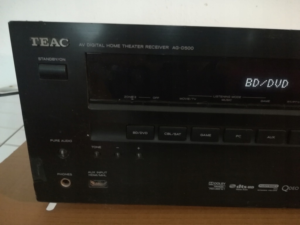 amplituner kina domowego Teac AG-D500 - 13671167819 - oficjalne ...