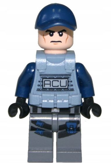 LEGO FIGURKA Z JURASSIC WORLD - ACU TROOPER jw010 - 8165641458 ...