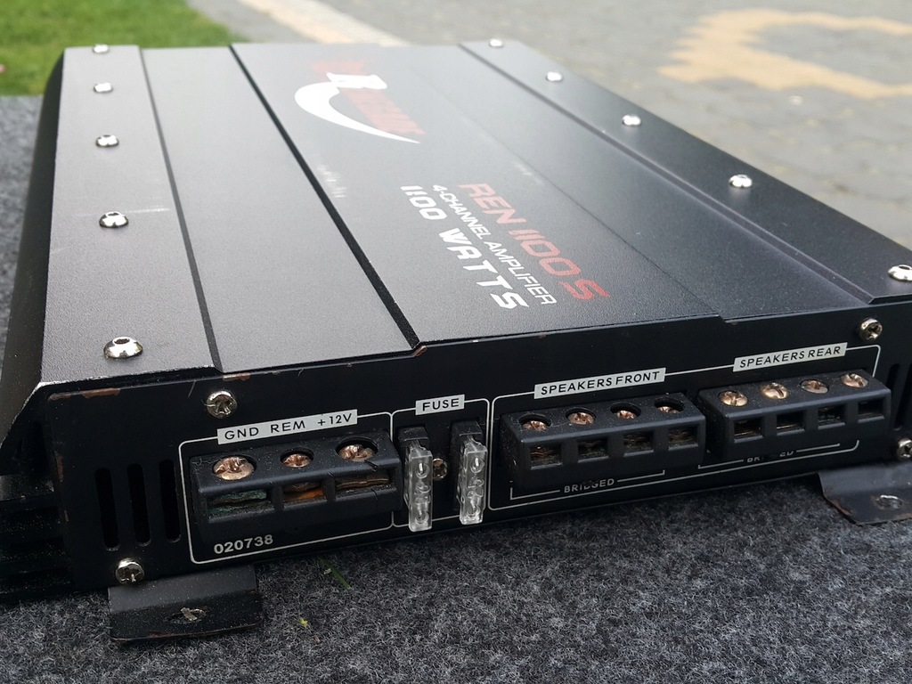 Wzmacniacz Renegade REN1100S subwoofer + stereo - 9697296755 - oficjalne archiwum Allegro