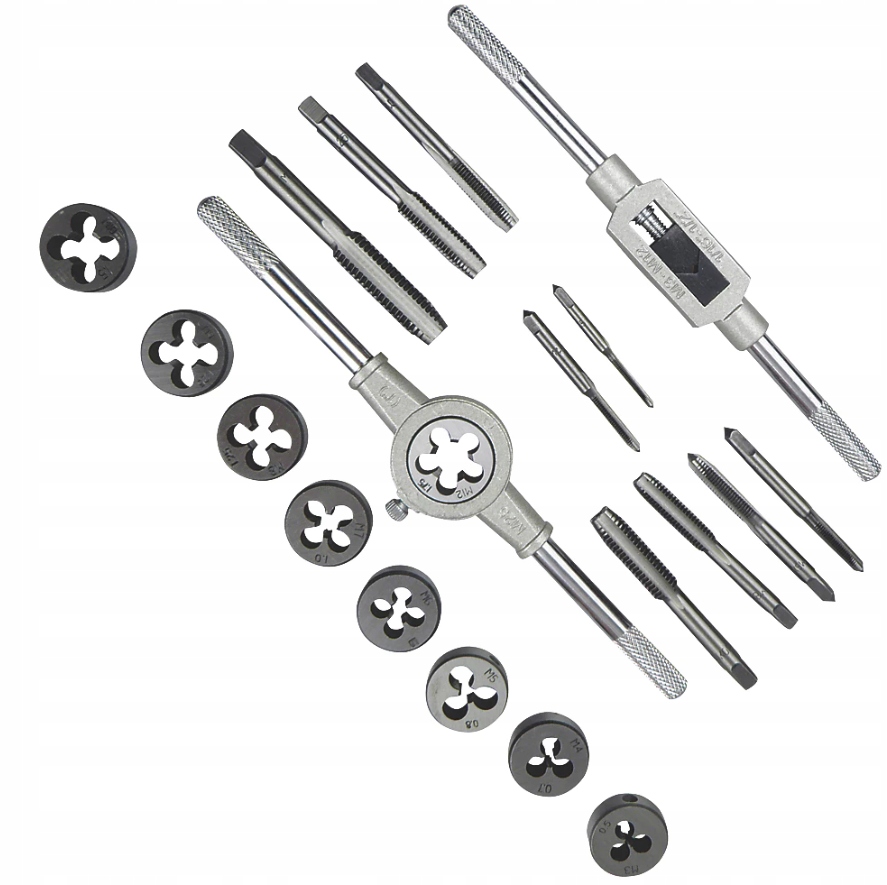 Zestaw gwintowników narzynek 20szt M3-M12 /K - 13865313717 - oficjalne archiwum Allegro