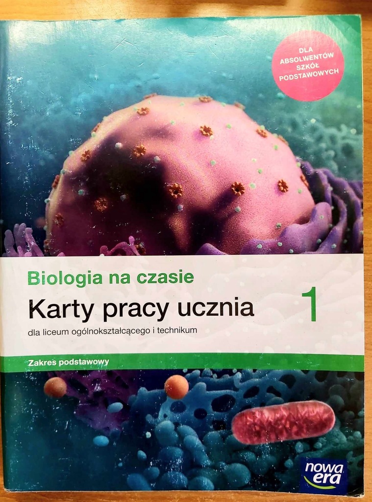 Biologia na czasie 1 Karty pracy ucznia Zakres podstawowy Nowa Era - 16319319292 - oficjalne ...